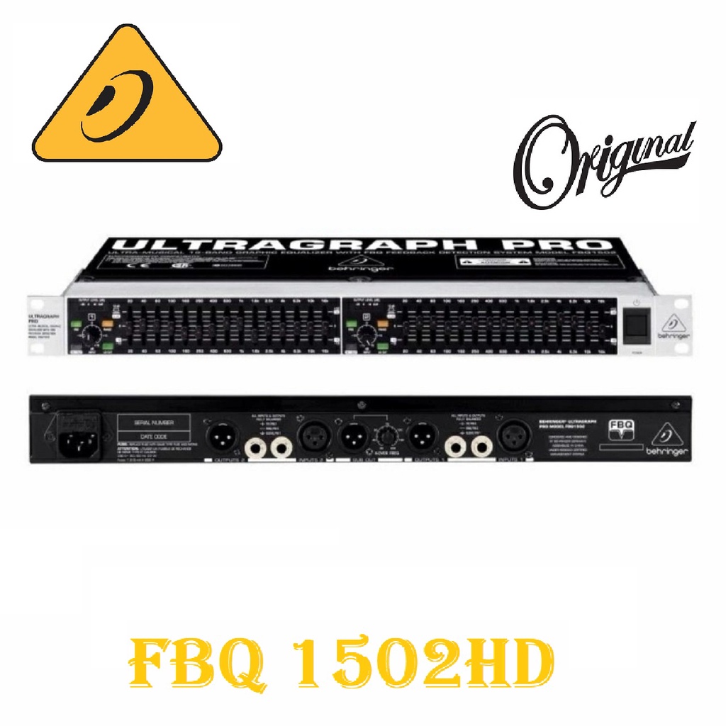 Jual Equalizer Behringer FBQ 1502HD / FBQ 1502 HD / FBQ1502HD ...