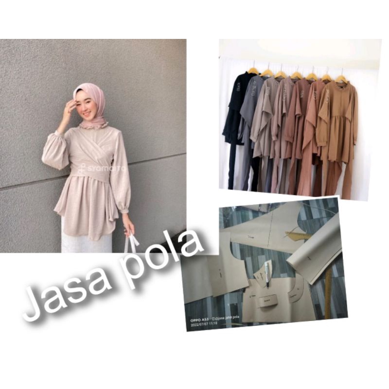 Jual pola instan tunik atau atasan | Shopee Indonesia