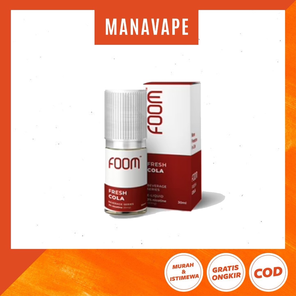 Jual FOOM FRESH COLA SALT NIC 30ML | Shopee Indonesia