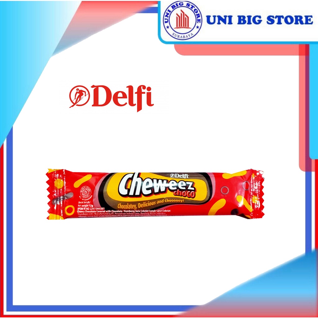 Jual Delfi Cheweez Choco 10 gr Chew ezz Coklat | Shopee Indonesia