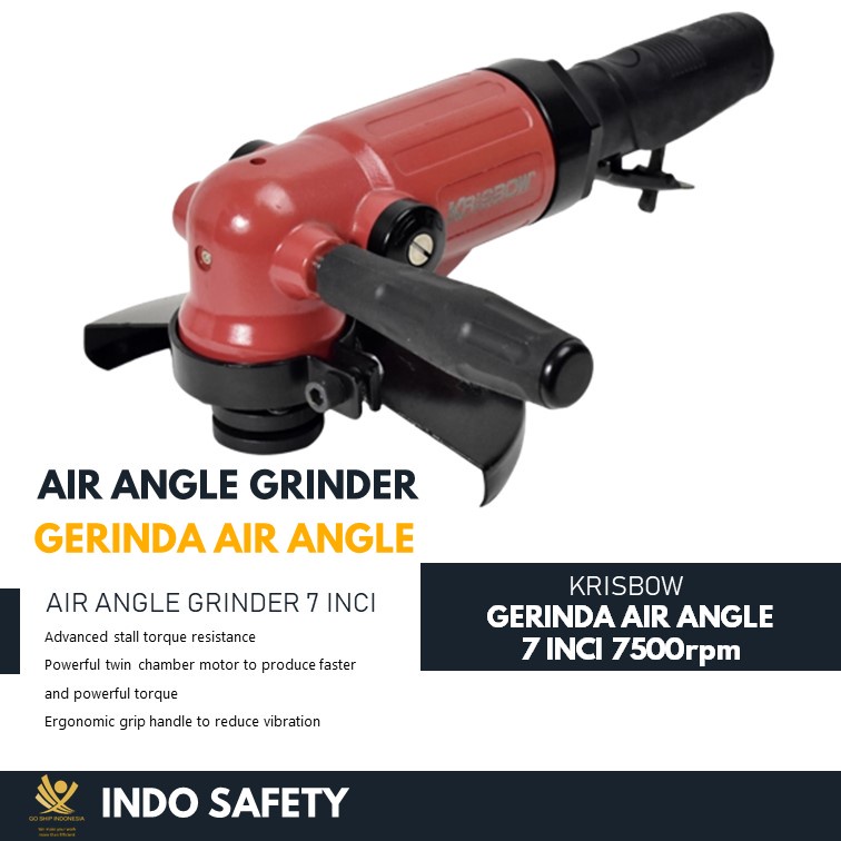 Jual GERINDA ANGIN/AIR ANGLE 7 Inci 7500rpm KRISBOW | Shopee Indonesia