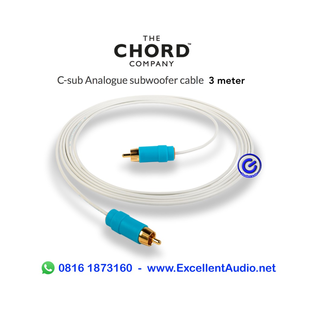 Jual Chord Sub 3 meter analog subwoofer cable | Shopee Indonesia