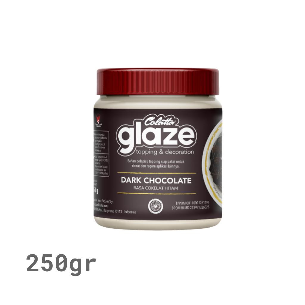 Jual Colatta Glaze Topping Dark Chocolate 250 gr | Shopee Indonesia