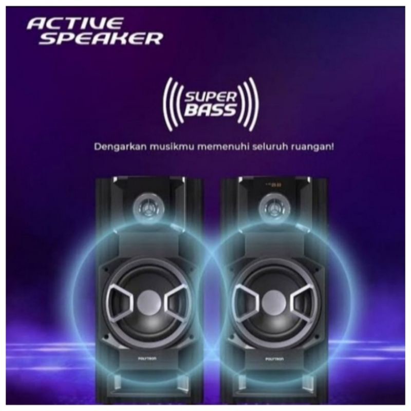 Jual SPEAKER AKTIF POLYTRON PAS 8E10 PAS8E10 NEW | Shopee Indonesia