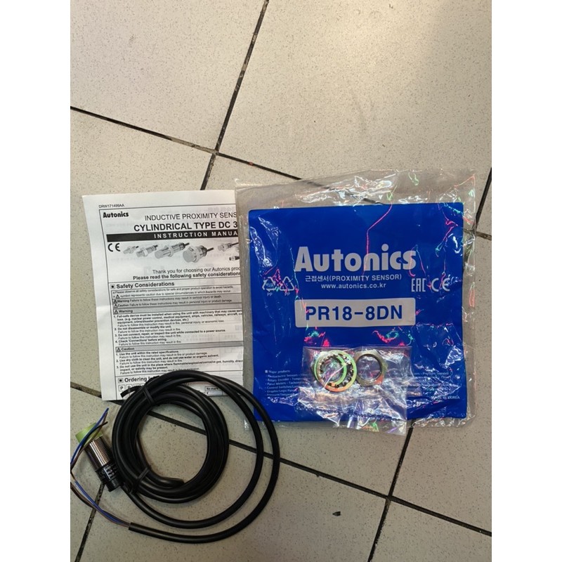 Jual Proximity sensor AUTONICS PR18-8DN made in KOREA | Shopee Indonesia