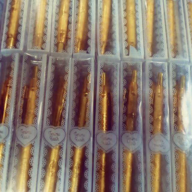 Jual Pena gold mika | Shopee Indonesia