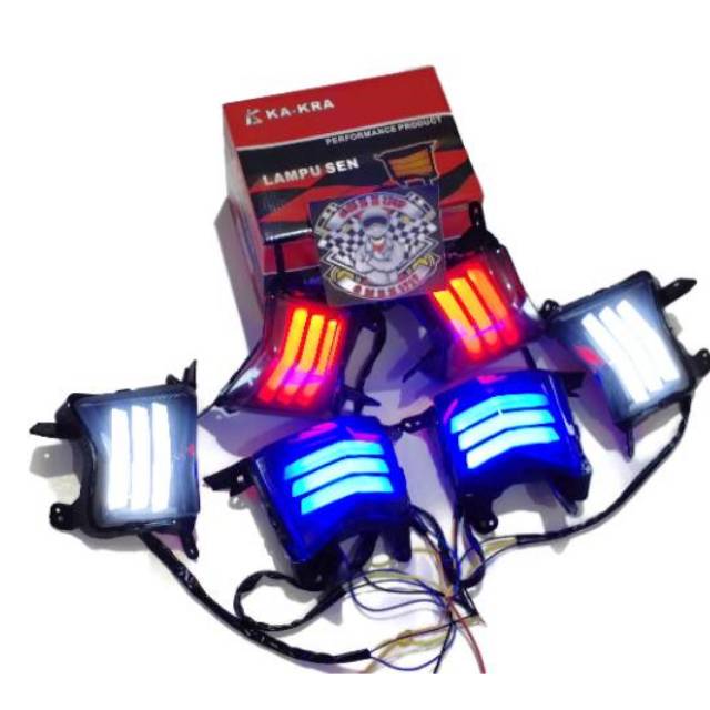Jual Sein Nmax Old Lampu Sen Senja Depan LED Variasi Modifikasi Motor ...