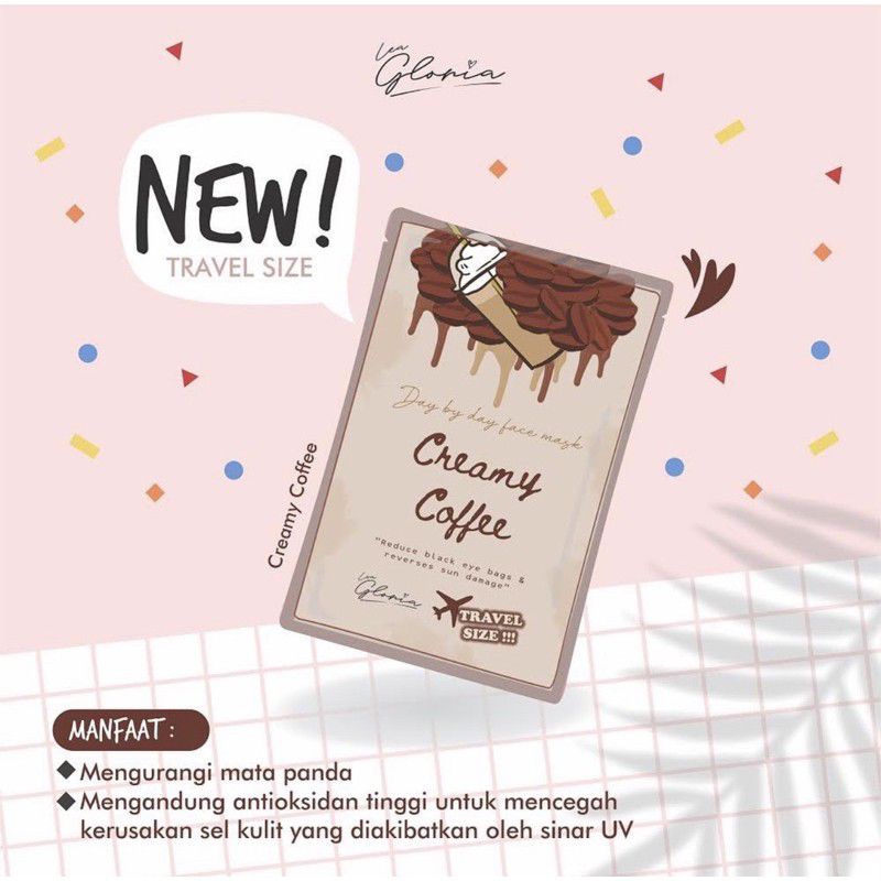 Jual NEW! MASKER WAJAH LEA GLORIA UKURAN 10g VIRAL DI TIKTOK | Shopee ...
