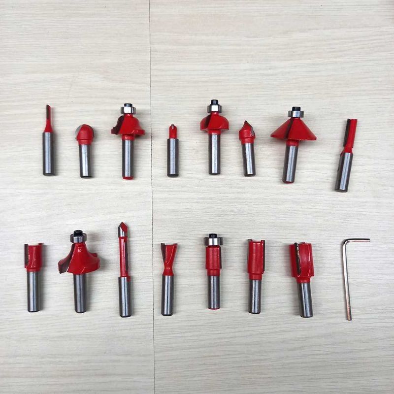 Jual mata router bit 8mm isi 15 pcs | Shopee Indonesia