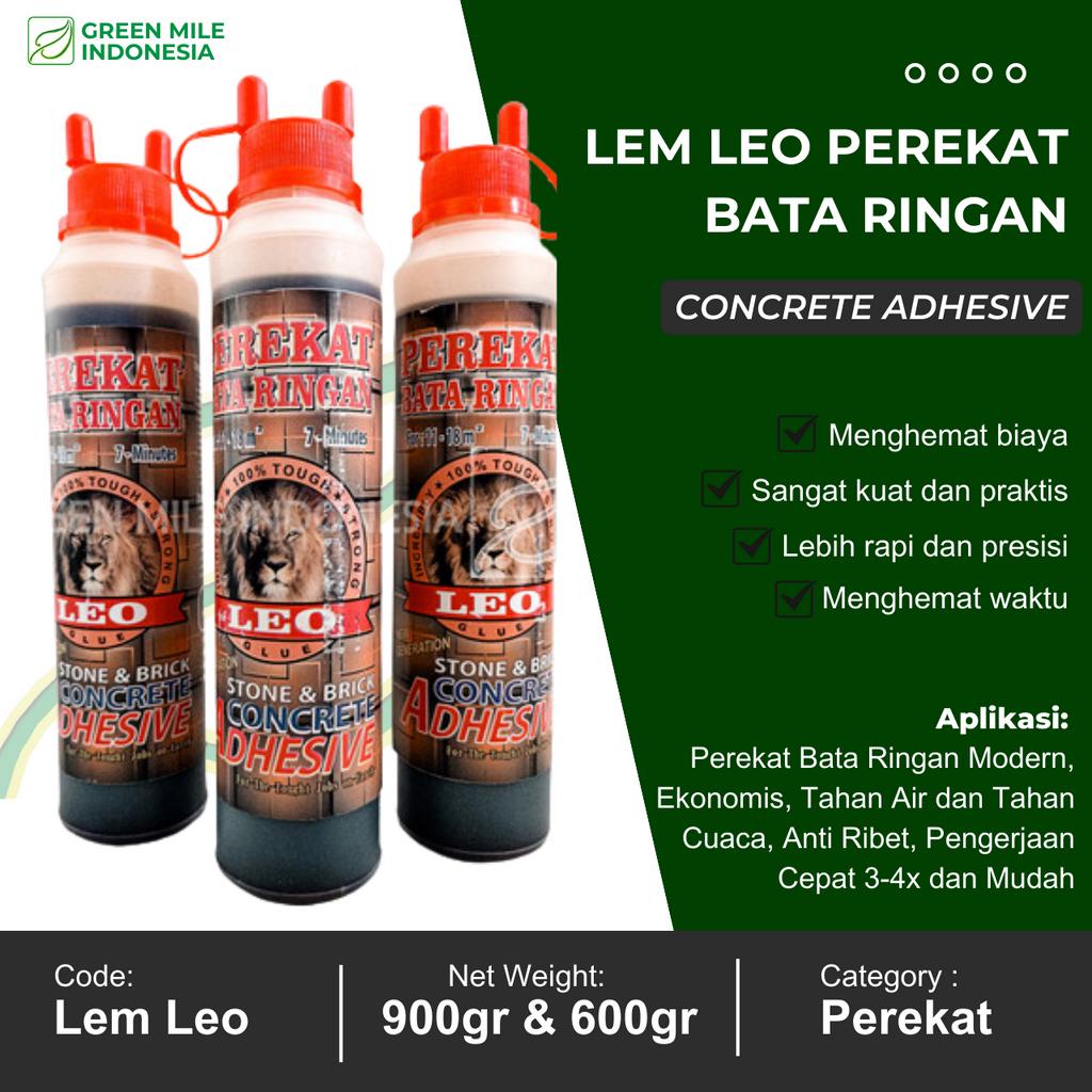 Jual LEM LEO Perekat Bata Ringan Hebel (Good strenght adhesive up 2x ...