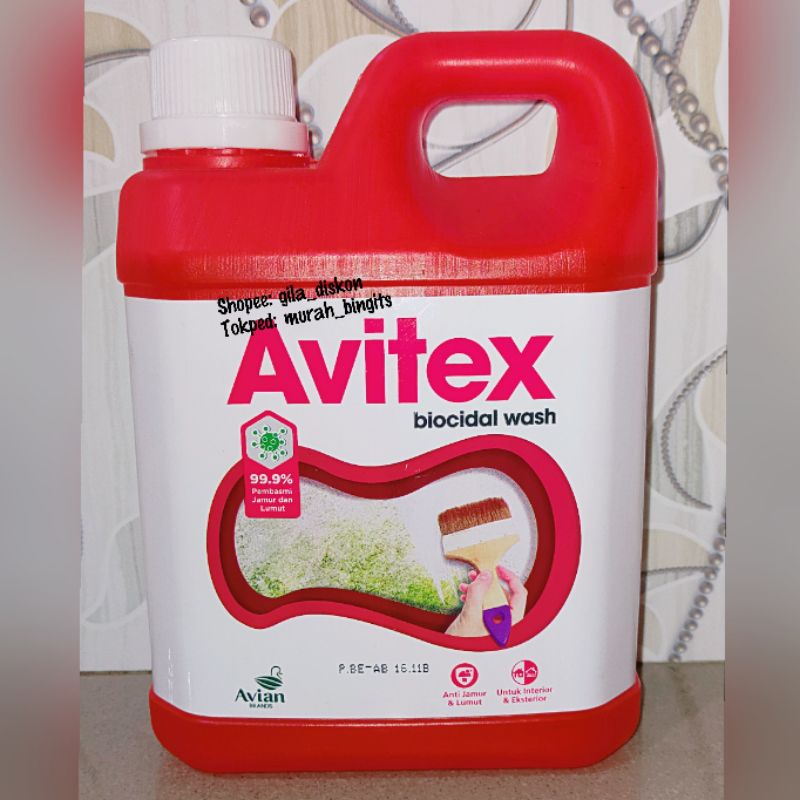 Jual Avitex BIOCIDAL WASH, solusi anti jamur, lumut, bakteri ...