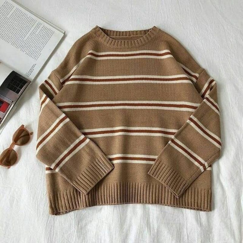 Jual Baju Rajut Wanita TRIVIA / BLOUSE RAJUT / SWEATER RAJUT / ATASAN ...
