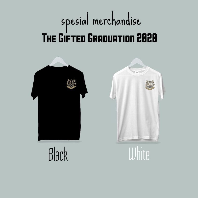 Jual Kaos Merch The Gifted Graduation | Merchandise TGG + Free Stiker ...