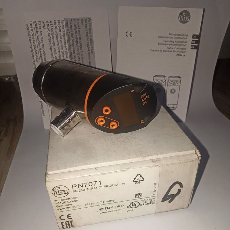 Jual Pressure sensor ifm/efector : PN7071 new(ORI) | Shopee Indonesia