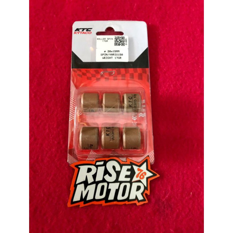 Jual Roller Ktc kytaco Vario 125 Vario 150 PCX Spin 17 gr | Shopee Indonesia