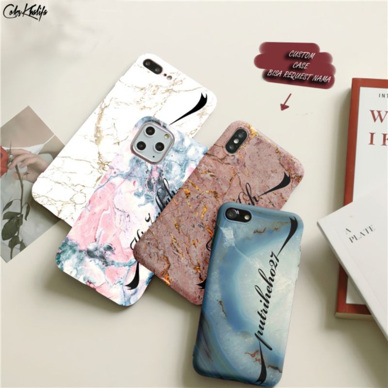 Jual Custom case nama marble for all tipe | Shopee Indonesia