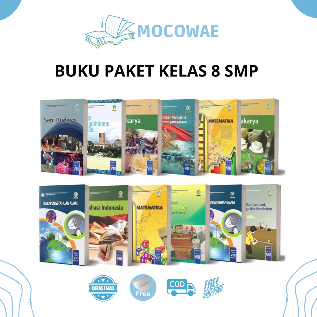 Jual Buku Paket BSE K13 Kelas VIII SMP/Mts Buku Paket Kelas 8 SMP Buku ...