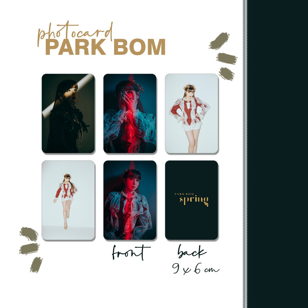Jual PARK BOM (2NE1) - PHOTOCARD [SPRING] | Shopee Indonesia