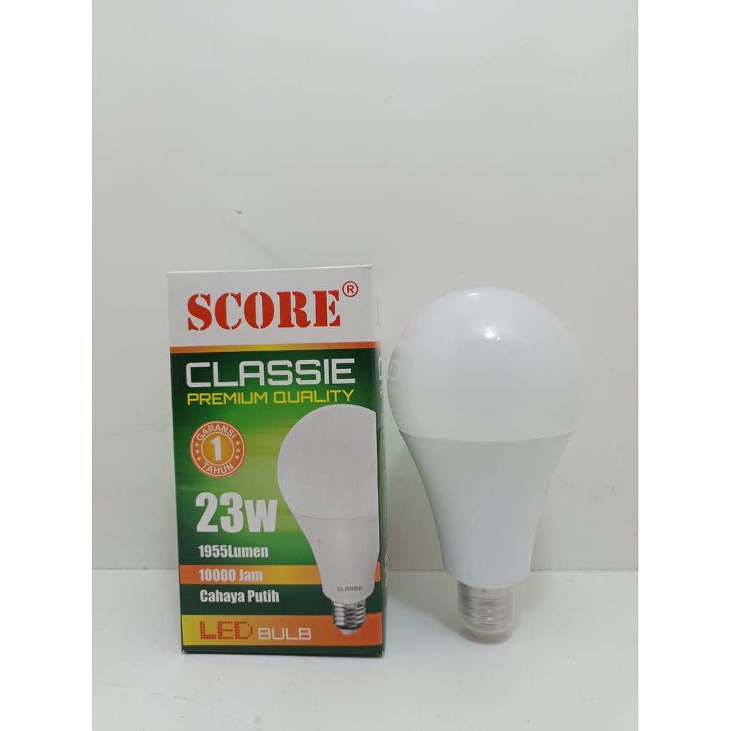 Jual Bohlam Lampu LED Bulb Score Classie 23W 23 Watt - Cahaya Putih ...