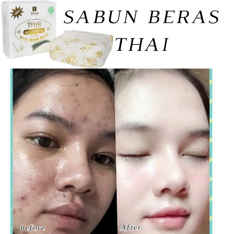 Jual SABUN PEMUTH SEPANJANG MASA!! SABUN BERAS THAILAND / THAI RICE ...