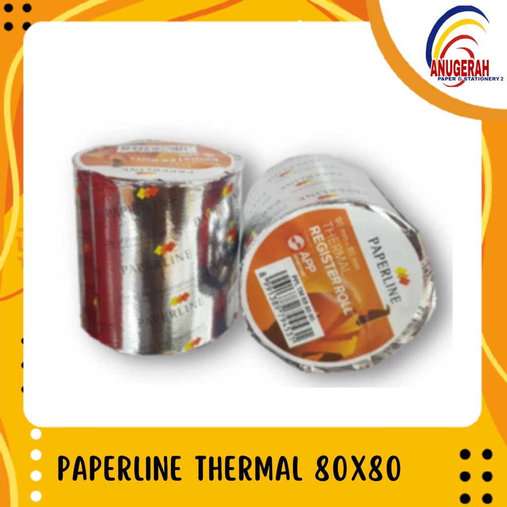Jual PAPERLINE 80x80 THERMAL / KERTAS THERMAL (PCS) | Shopee Indonesia