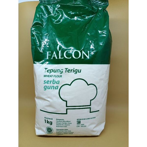 Jual FALCON TEPUNG TERIGU SERBAGUNA 1KG | Shopee Indonesia