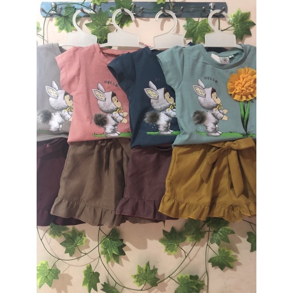 Jual RABBIT SUN SET|PAKAIAN ANAK CANTIK USIA 6 BULAN-1,5 TAHUN|COTTON ...