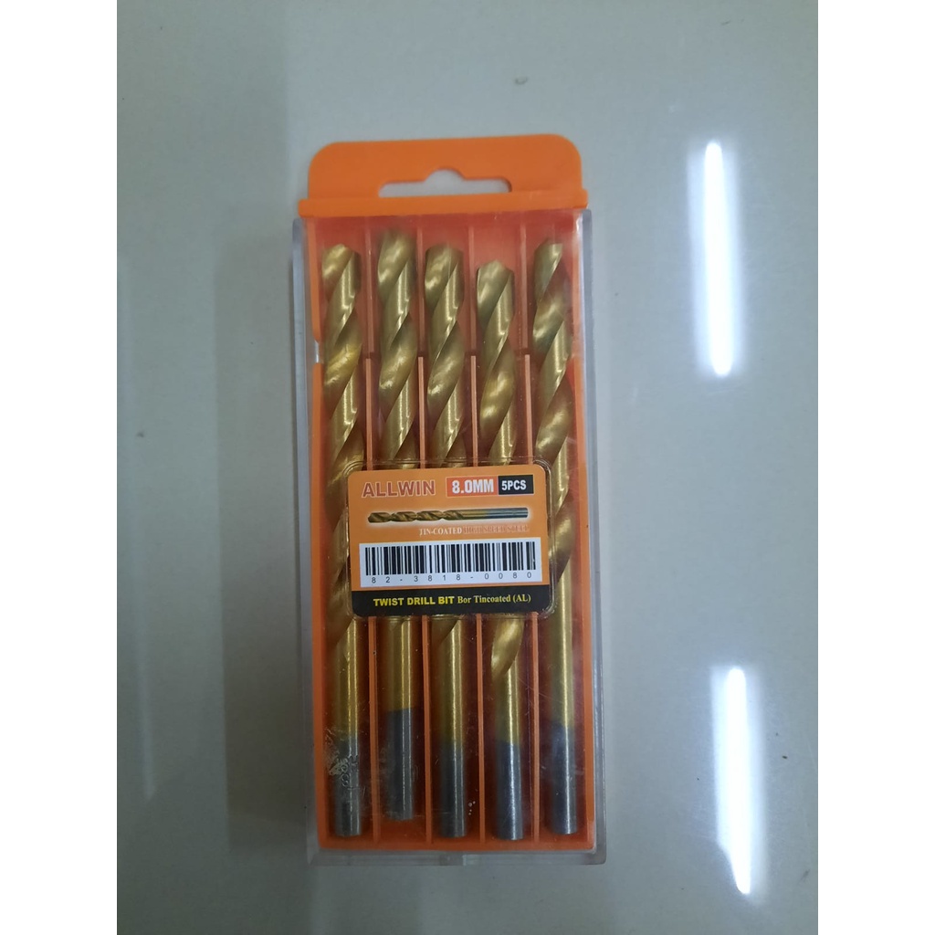Jual Mata Bor Besi Allwin Kuning 8mm | Shopee Indonesia