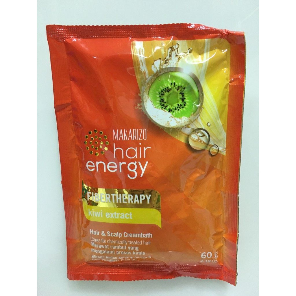 Jual Makarizo Hair Energy Hair & Scalp Creambath Sachet - 60ml | Shopee ...