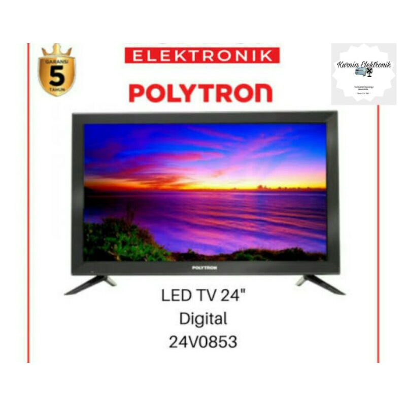 Jual tv LED Polytron 24" | Shopee Indonesia