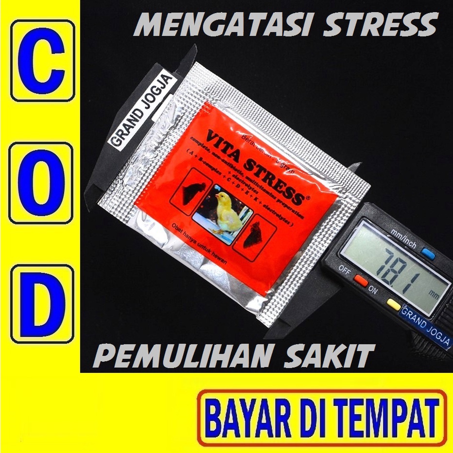 Jual LOR 32H OBAT AYAM VITA STRESS Multivitamin Mengatasi Stres Ayam ...