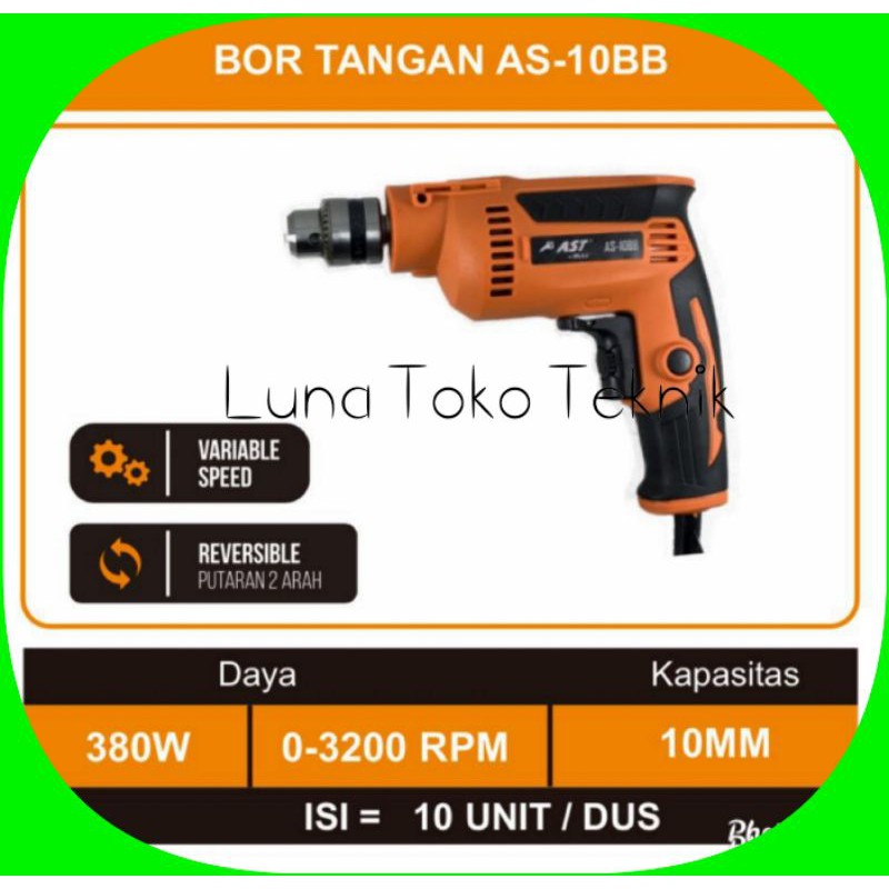Jual Ast mesin bor tangga 10mm AS-10BB | Shopee Indonesia