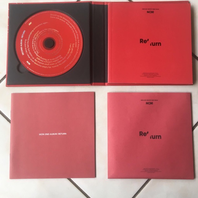 Jual ALBUM IKON RETURN RED VERSION (PRELOVED) | Shopee Indonesia