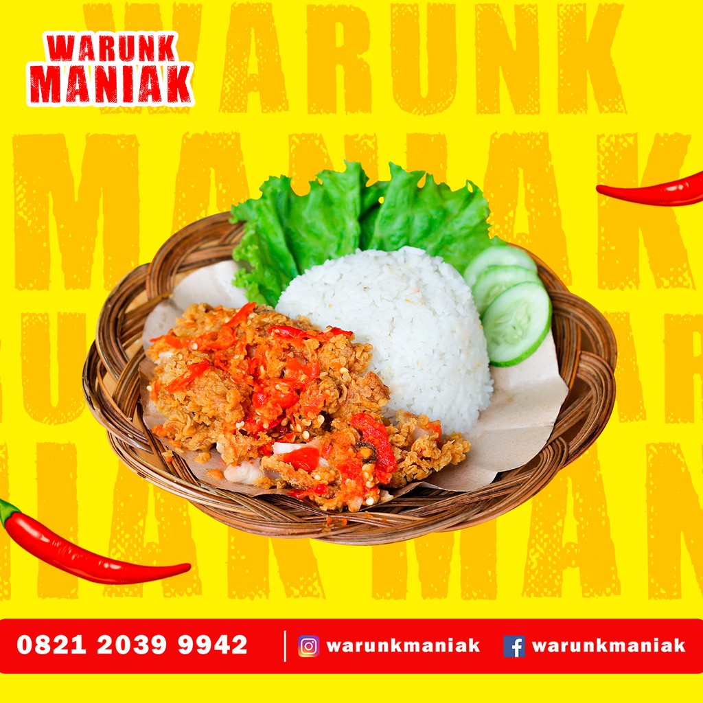 Jual PAKET AYAM GEPREK | CABANG PAHLAWAN | Shopee Indonesia