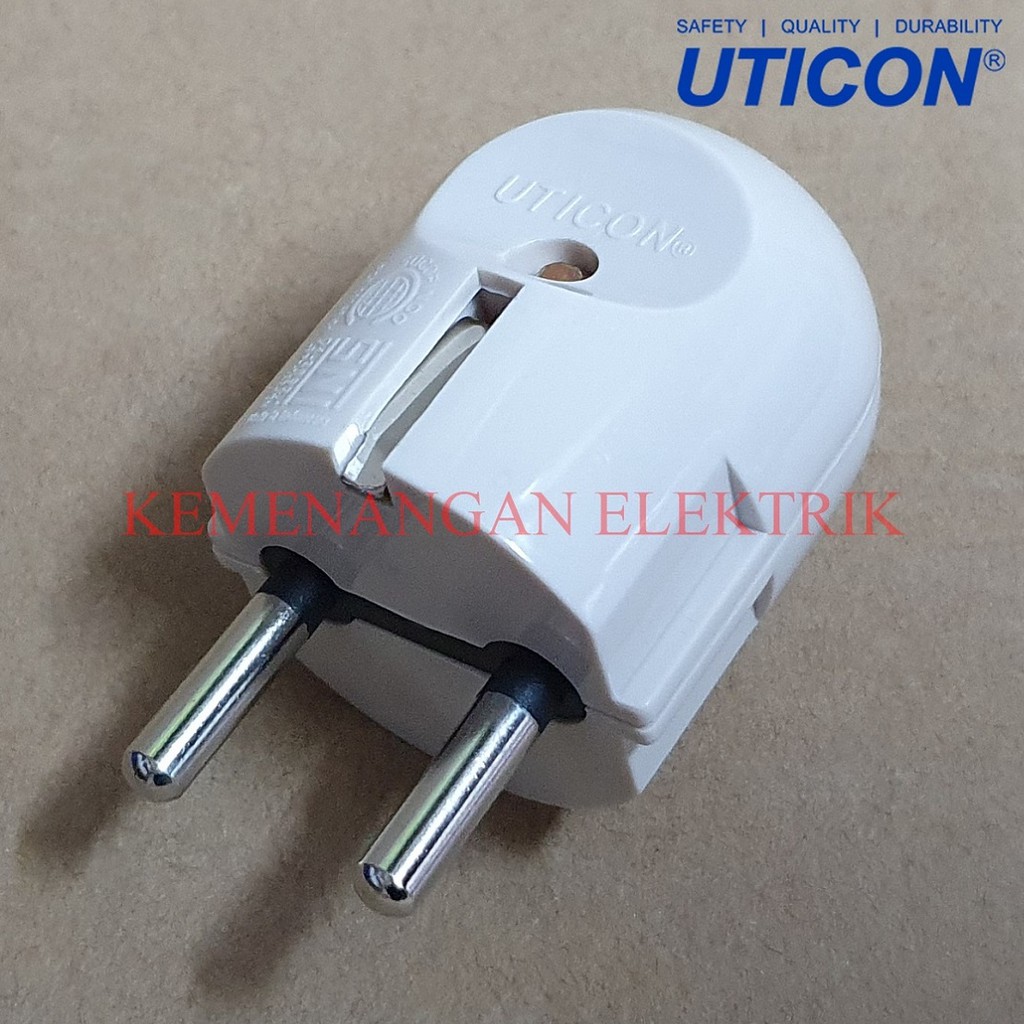 Jual UTICON STEKER ARDE BULAT S-28R / COLOKAN LISTRIK S 28R | Shopee ...