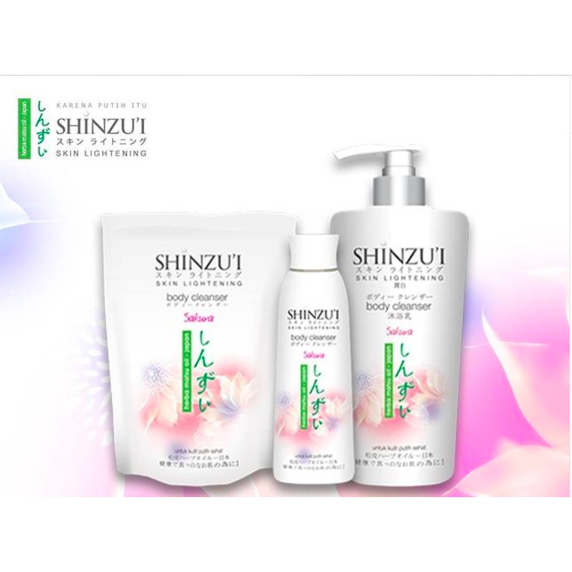 Jual SHINZUI Lightening Body Cleanser | Sabun Cair Shinzu'i | Body Wash ...