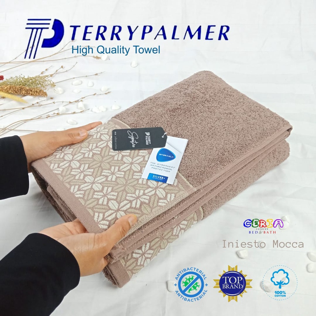 Jual Handuk Mandi Dewasa Terry Palmer Tebal Signature INIESTO 70x140 ...
