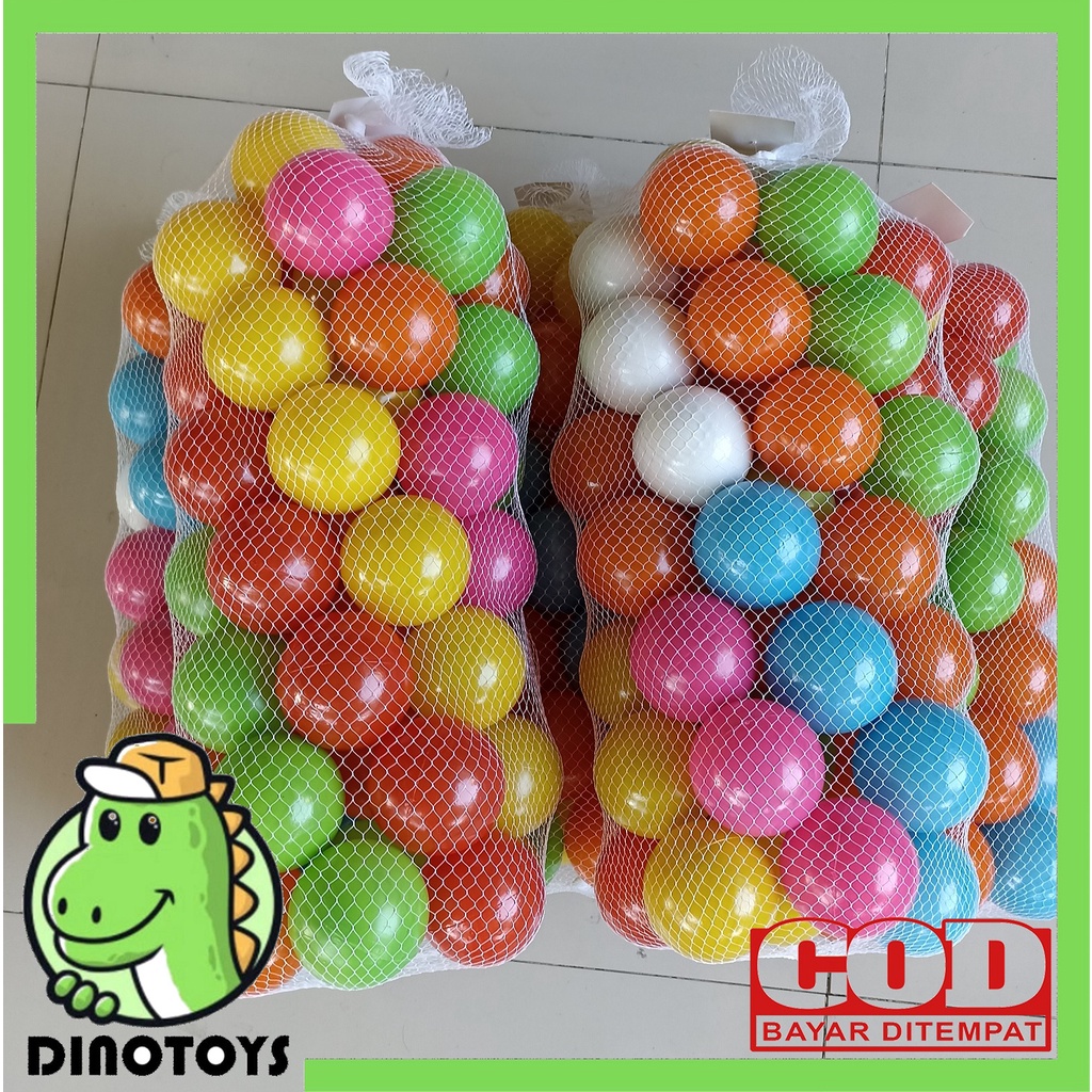 Jual Dinotoys-BOLA PLASTIK MANDI BOLA BOLA ANAK BOLA BAYI MAINAN BOLA ...
