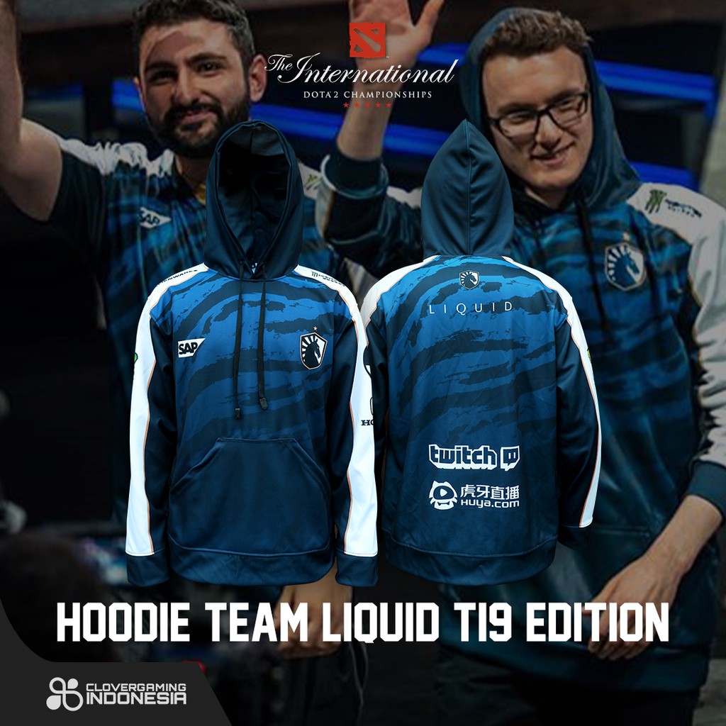 Jual Hoodie Team Liquid TI9 Edition - Gaming Apparel Esports | Shopee Indonesia
