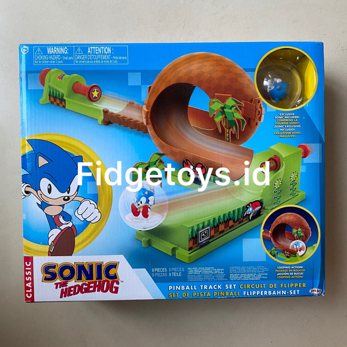 Jual Sonic the Hedgehog Pinball Track Play Set with Looping Action ...