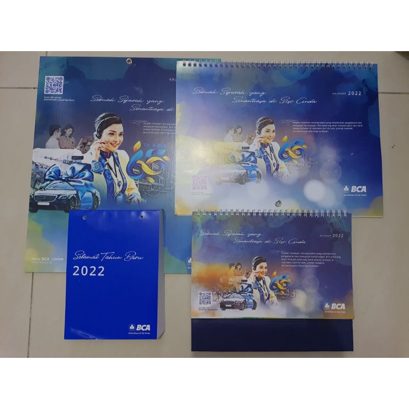 Jual Kalender BCA 2022 /set | Shopee Indonesia