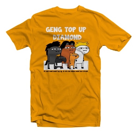 Jual Baju Vernalta Kuning Geng Top Up Diamond | Shopee Indonesia