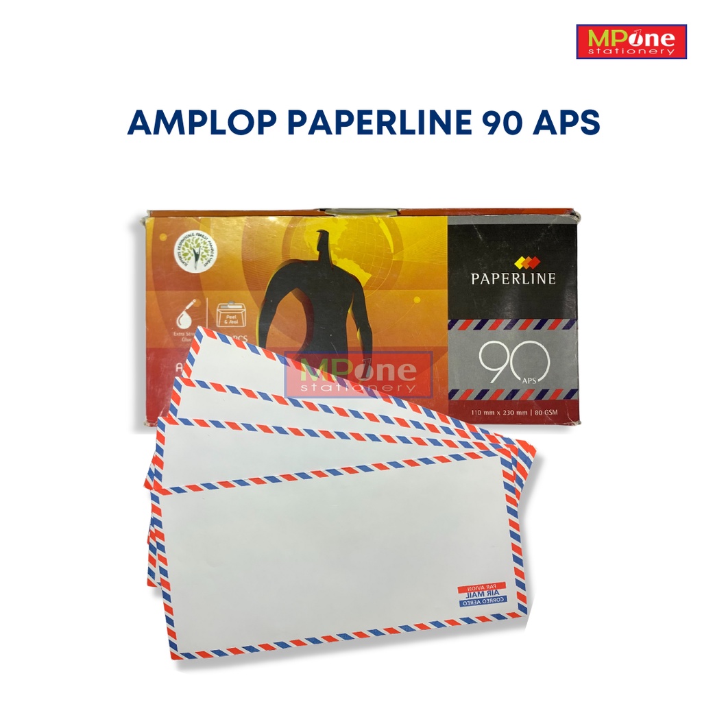 Jual (1PACK) Amplop Paperline 90 APS / Amplop Envelope / Amplop Ukuran ...