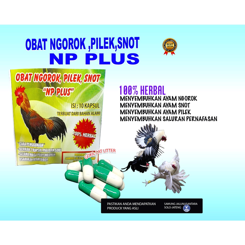 Jual NP PLUS-OBAT NGOROK AYAM-ANTI SNOT AYAM-OBAT PILEK-OBAT PERNAFASAN ...