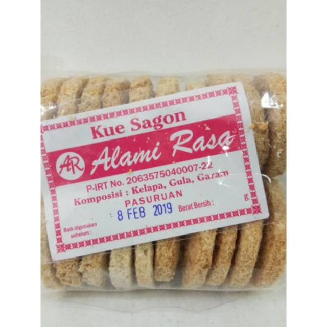 Jual Kue Kering Sagon Alami Rasa kemasan kecil | Shopee Indonesia