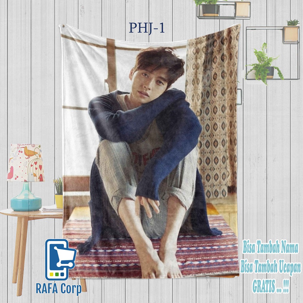 Jual Selimut Custom Foto Artis Korea Drakor Park Hae Jin | Shopee Indonesia