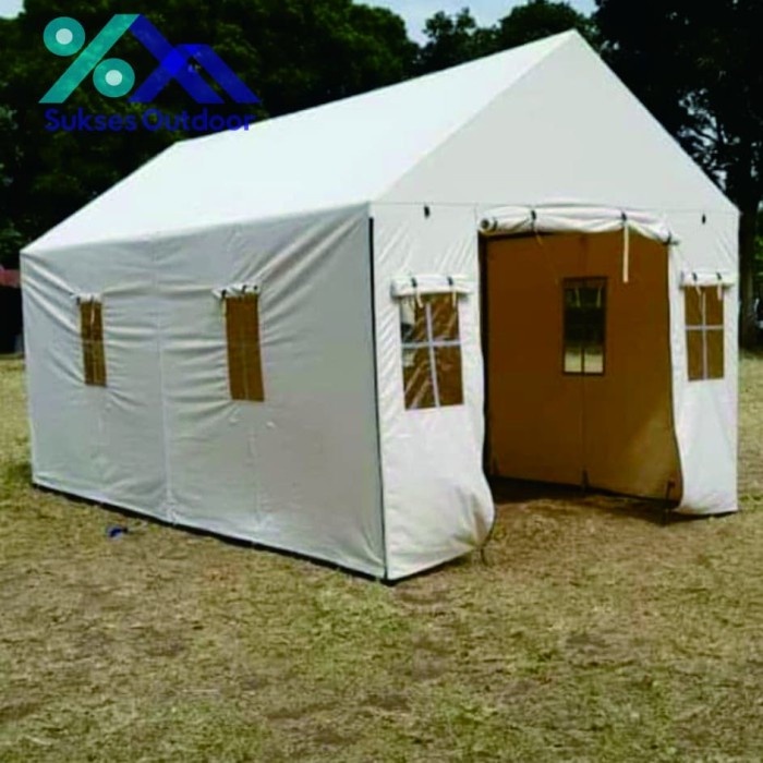 Jual Baru Tenda Serbaguna Tenda Posko Ukuran L3xP4 Meter Warna Bisa ...