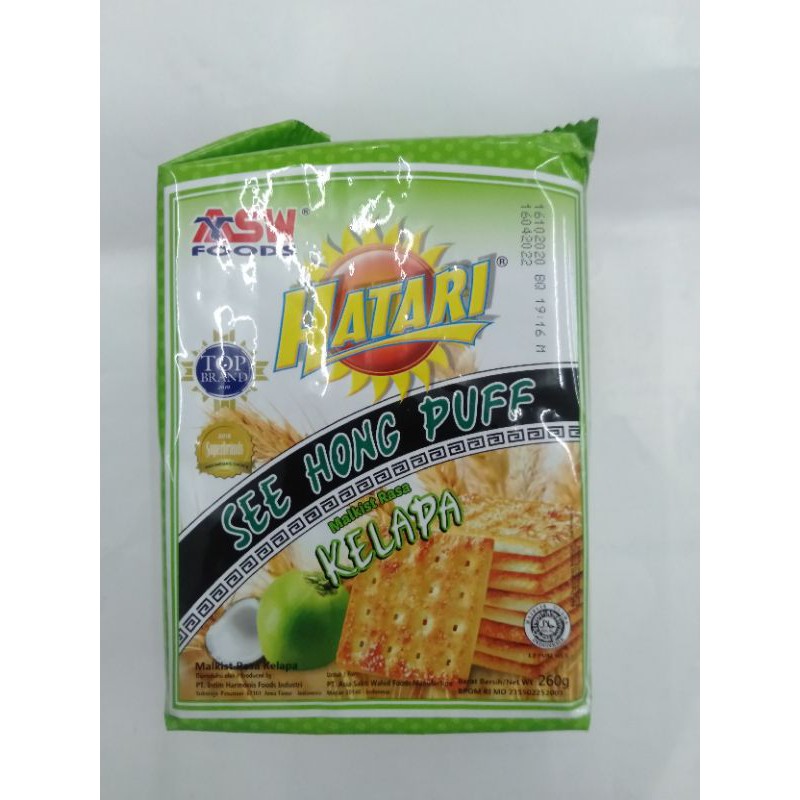 Jual Biskuit Hatari See Hong Puff 260gr | Shopee Indonesia