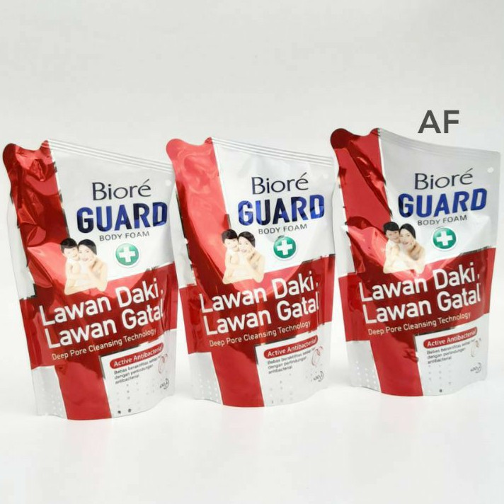 Jual Biore Guard Active Antibacterial 450mL (3Pcs) | Shopee Indonesia
