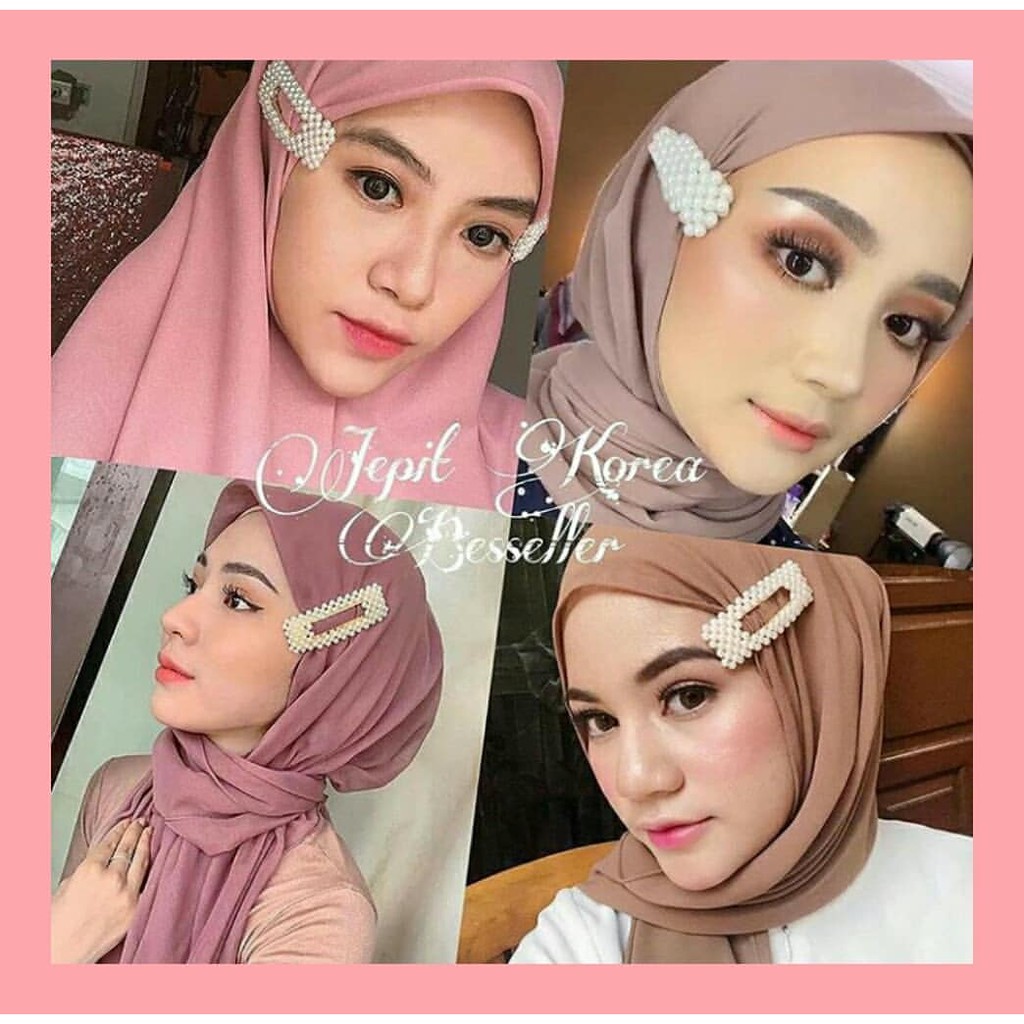 Jual Jepit Hijab Korea Import | Shopee Indonesia